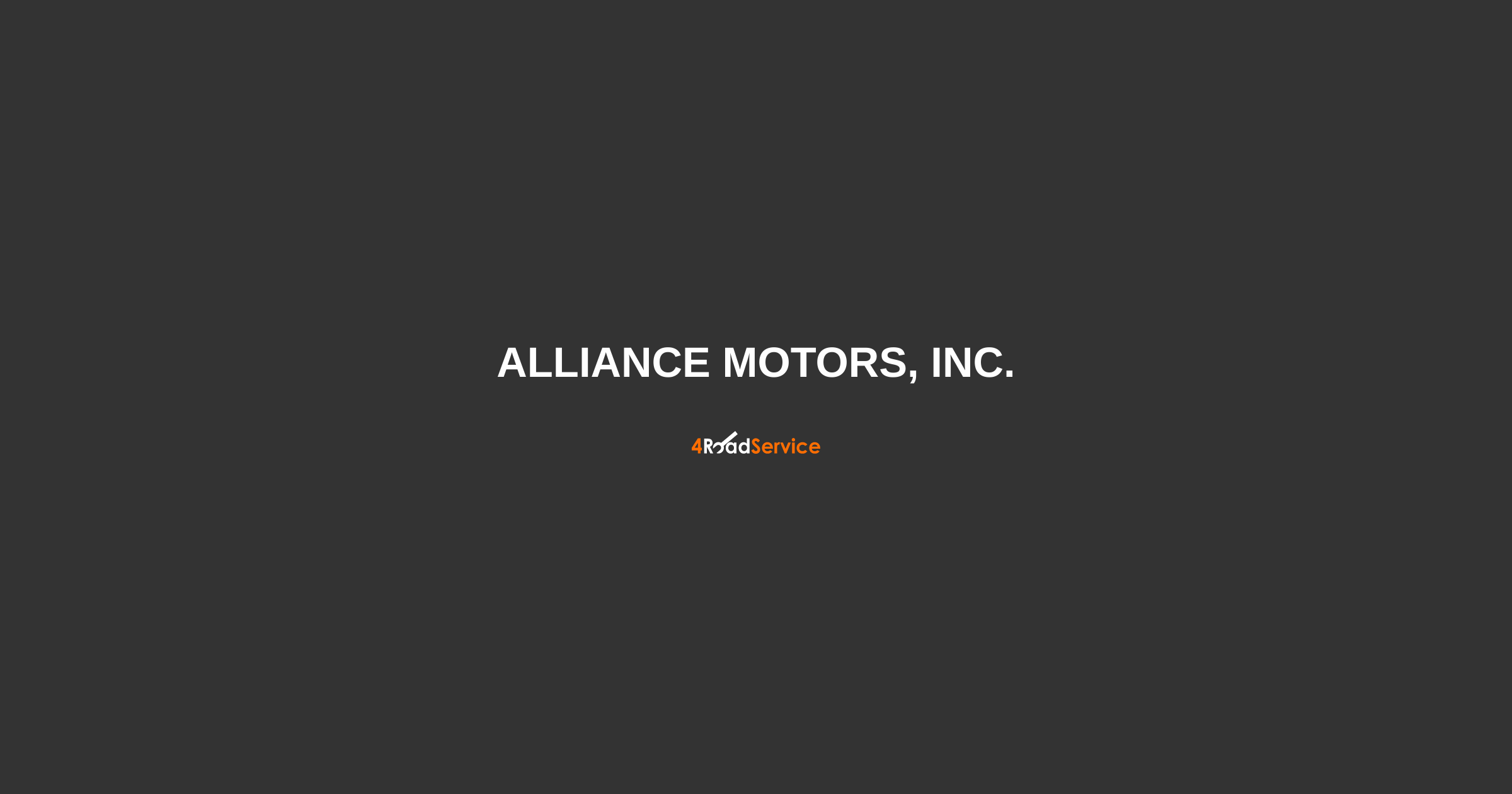 ALLIANCE MOTORS, INC. in Alliance, OH ・ 4 Road Service