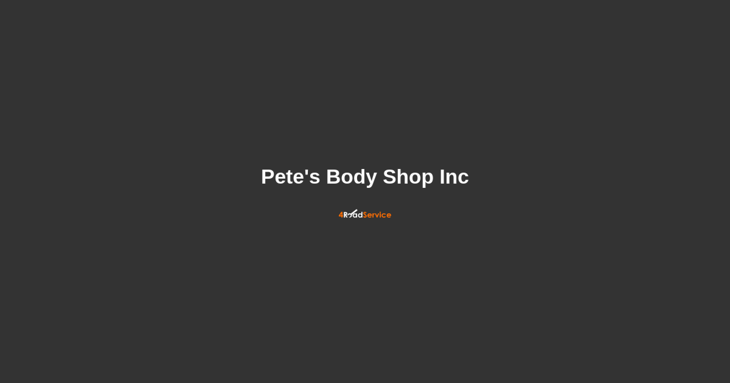 Pete's Body Shop Inc in Garyville, LA ・ 4 Road Service