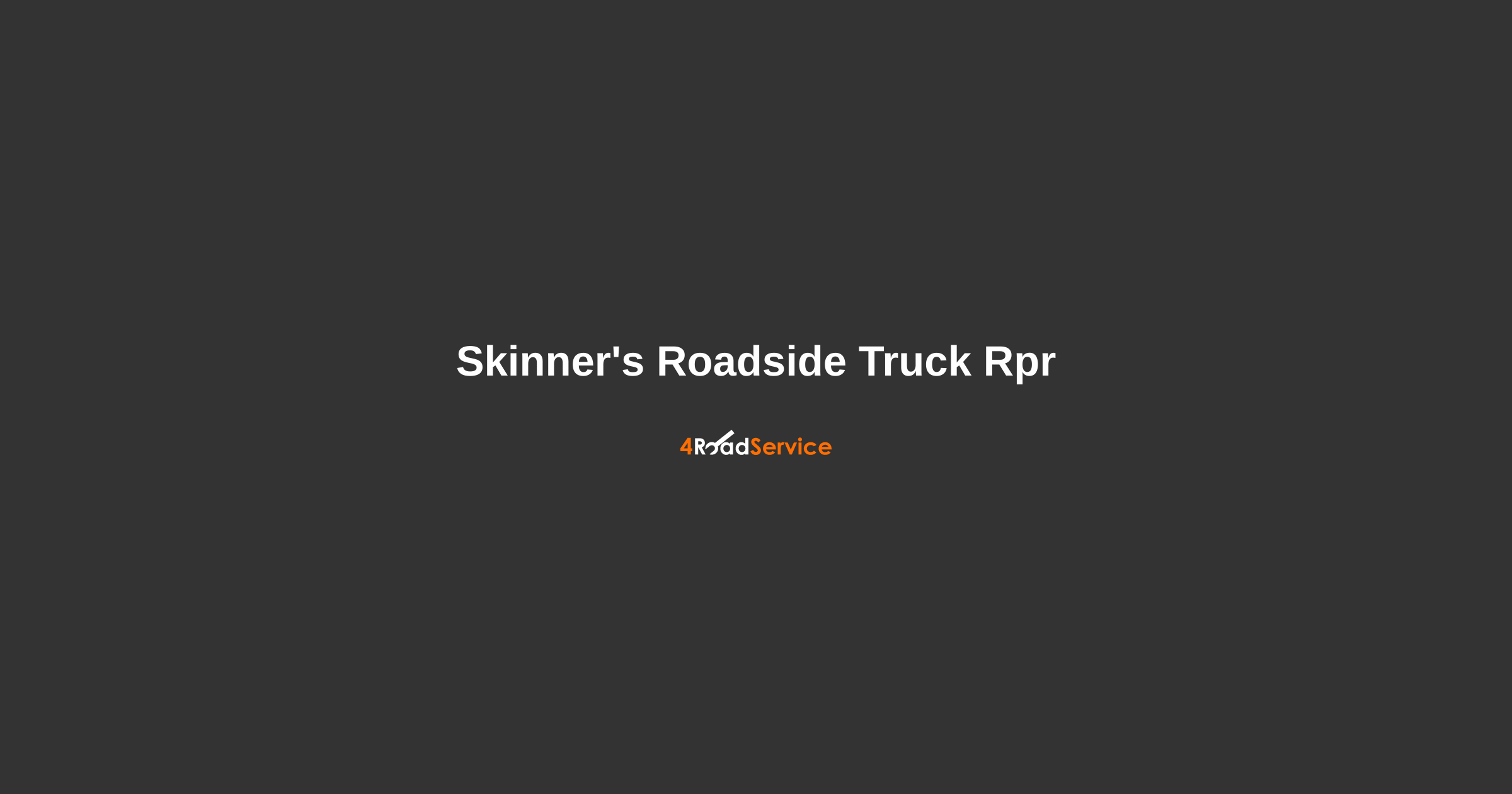 Skinner's Roadside Truck Rpr in Mount Shasta, CA ・ 4 Road Service