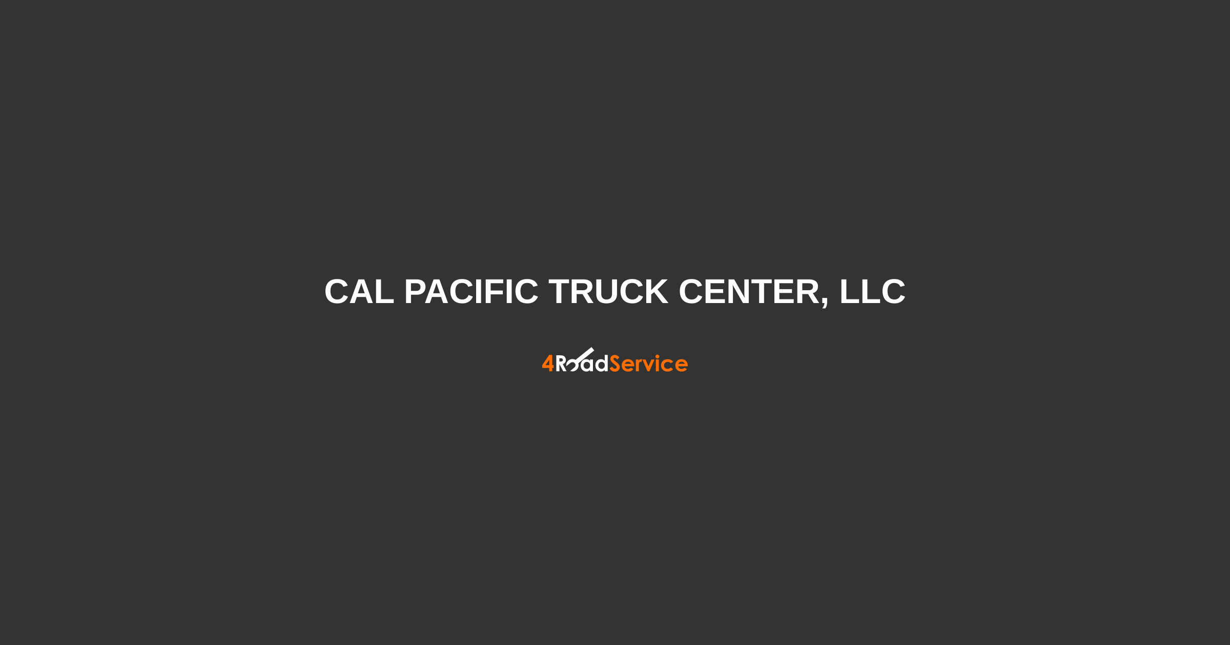 CAL PACIFIC TRUCK CENTER, LLC in San Diego, CA ・ 4 Road Service